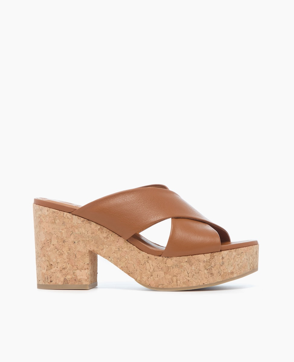 Coclico Bing Wedge, Cuoio | Coclico