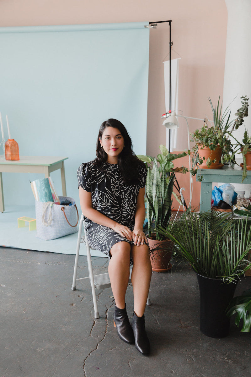 A Green Summer Studio Visit with Lisa Muñoz of Leaf and June | Coclico