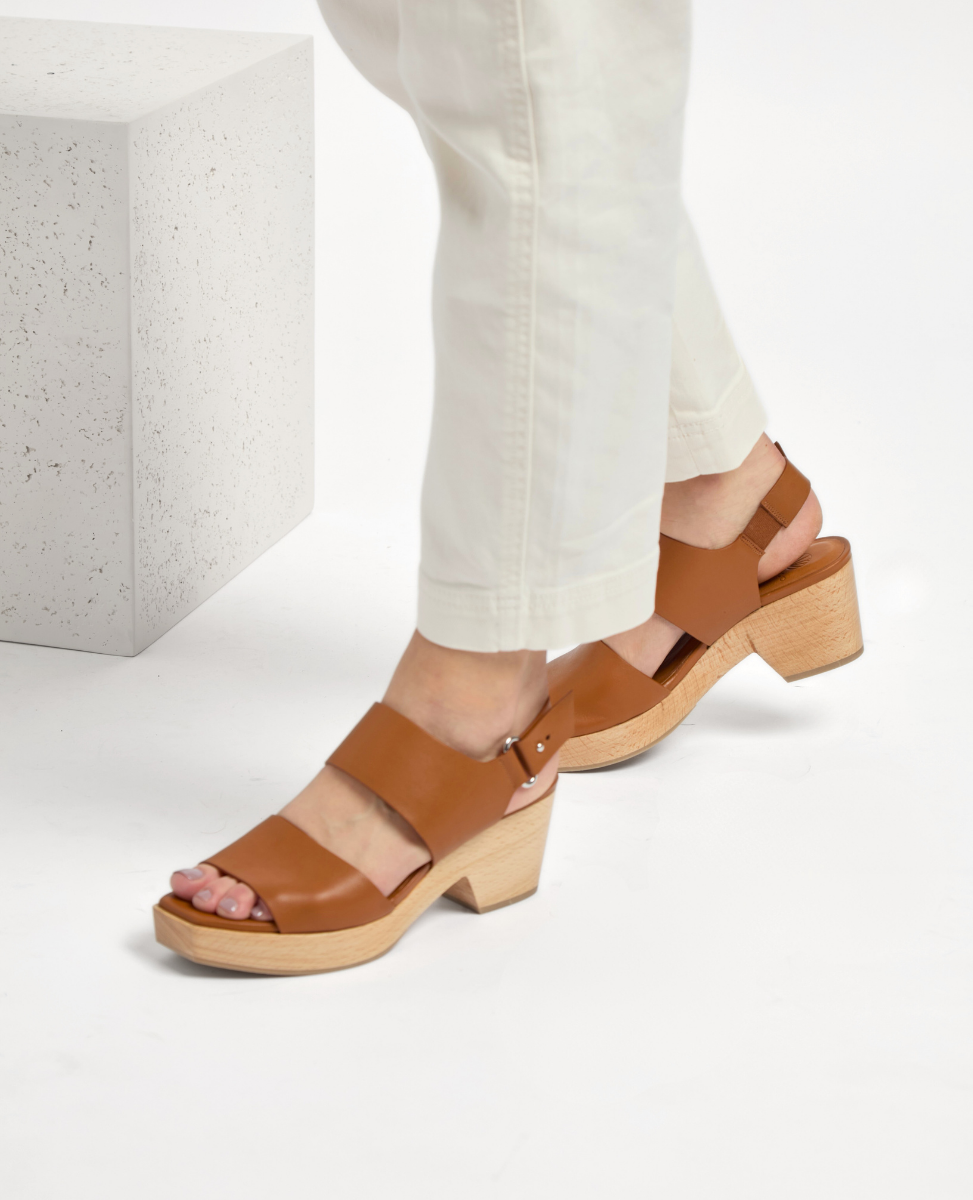 Coclico Mini Clog, Cuoio | Coclico