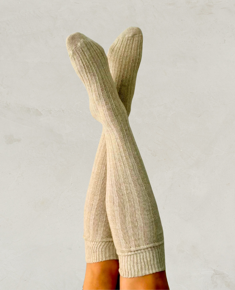 Swedish Stockings 'Bodil' Wool/Cashmere Socks Knee High