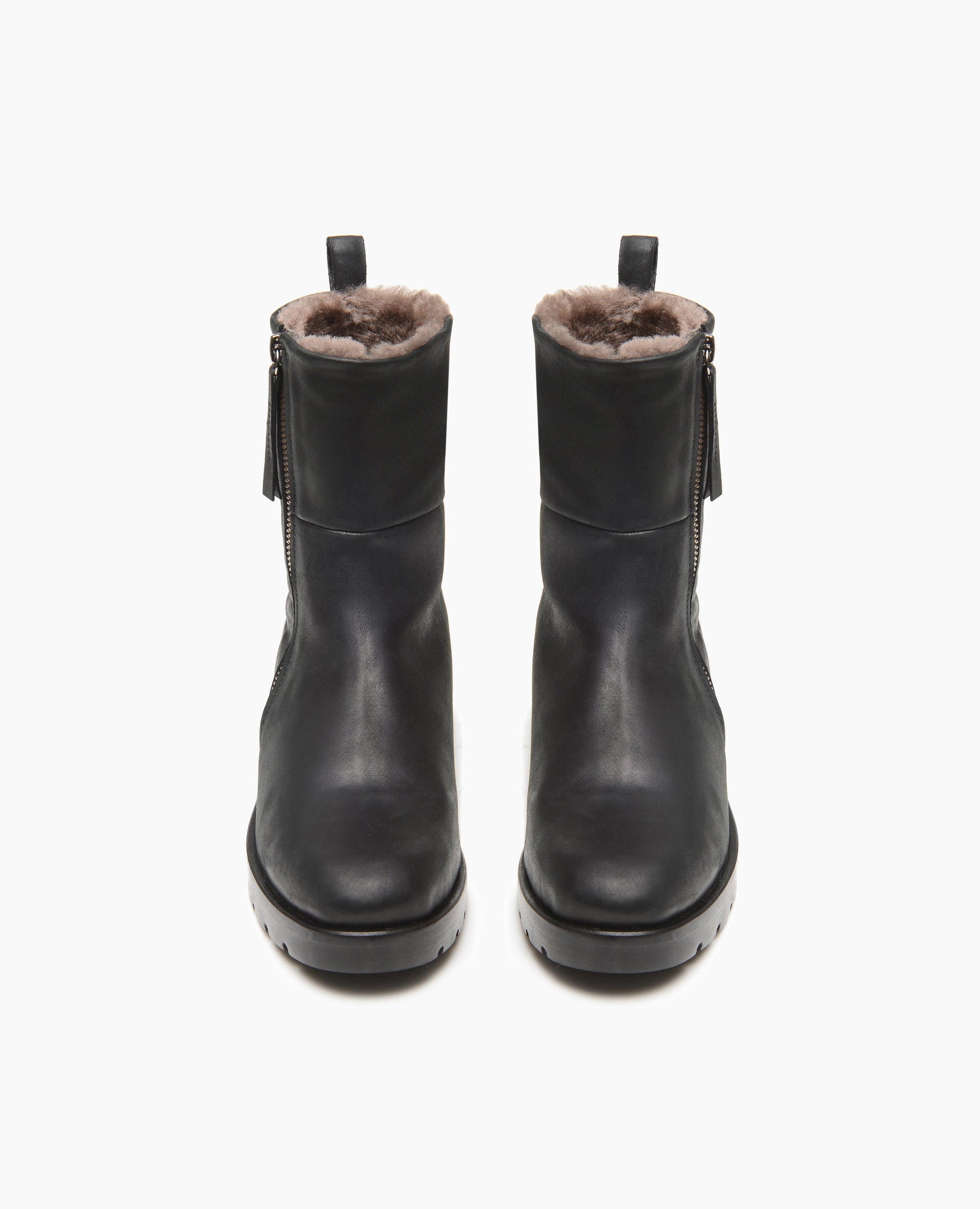 Coclico Darbette Shearling Boot, Black | Coclico