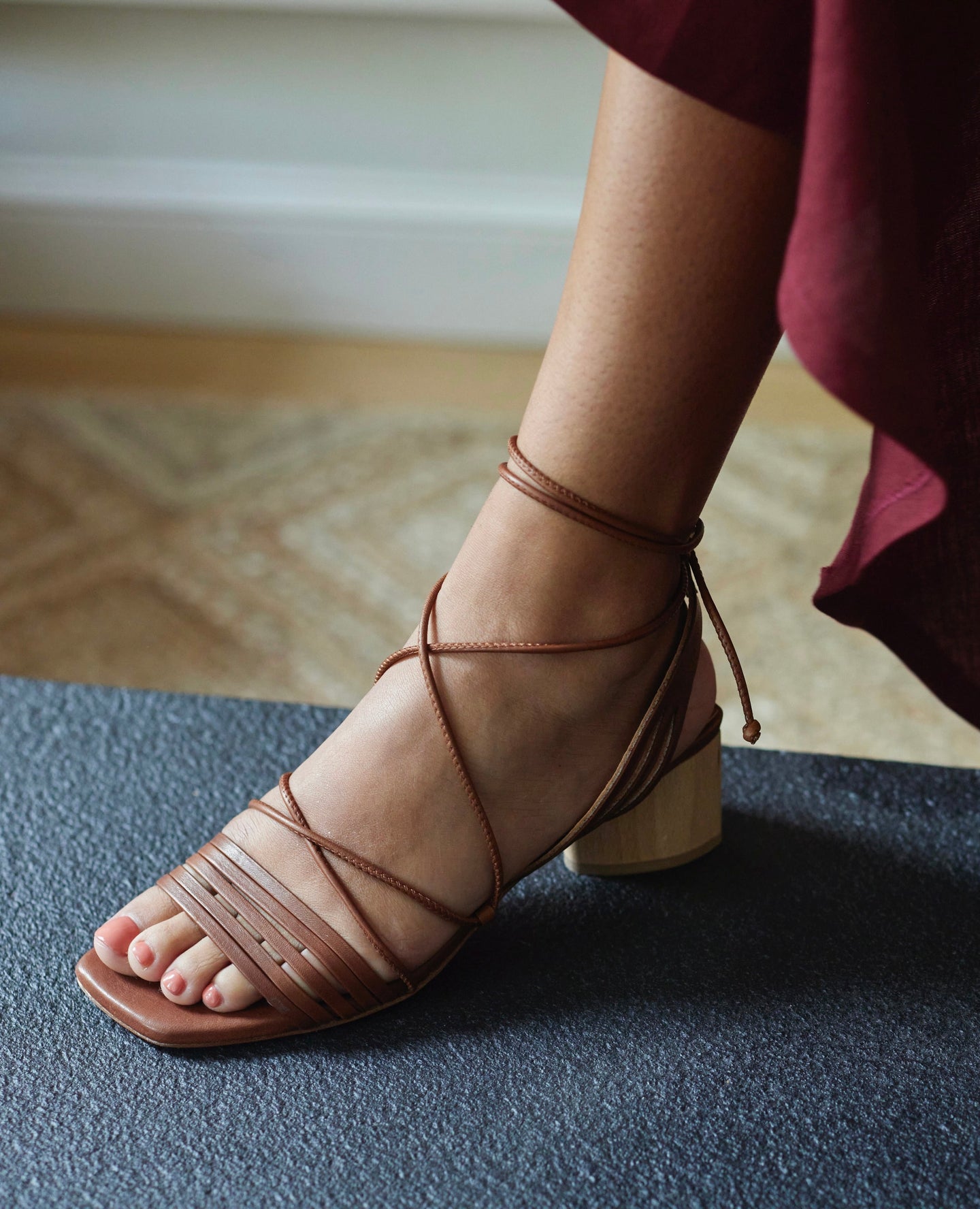 Coclico Solomiya Heel, Caramello | Coclico